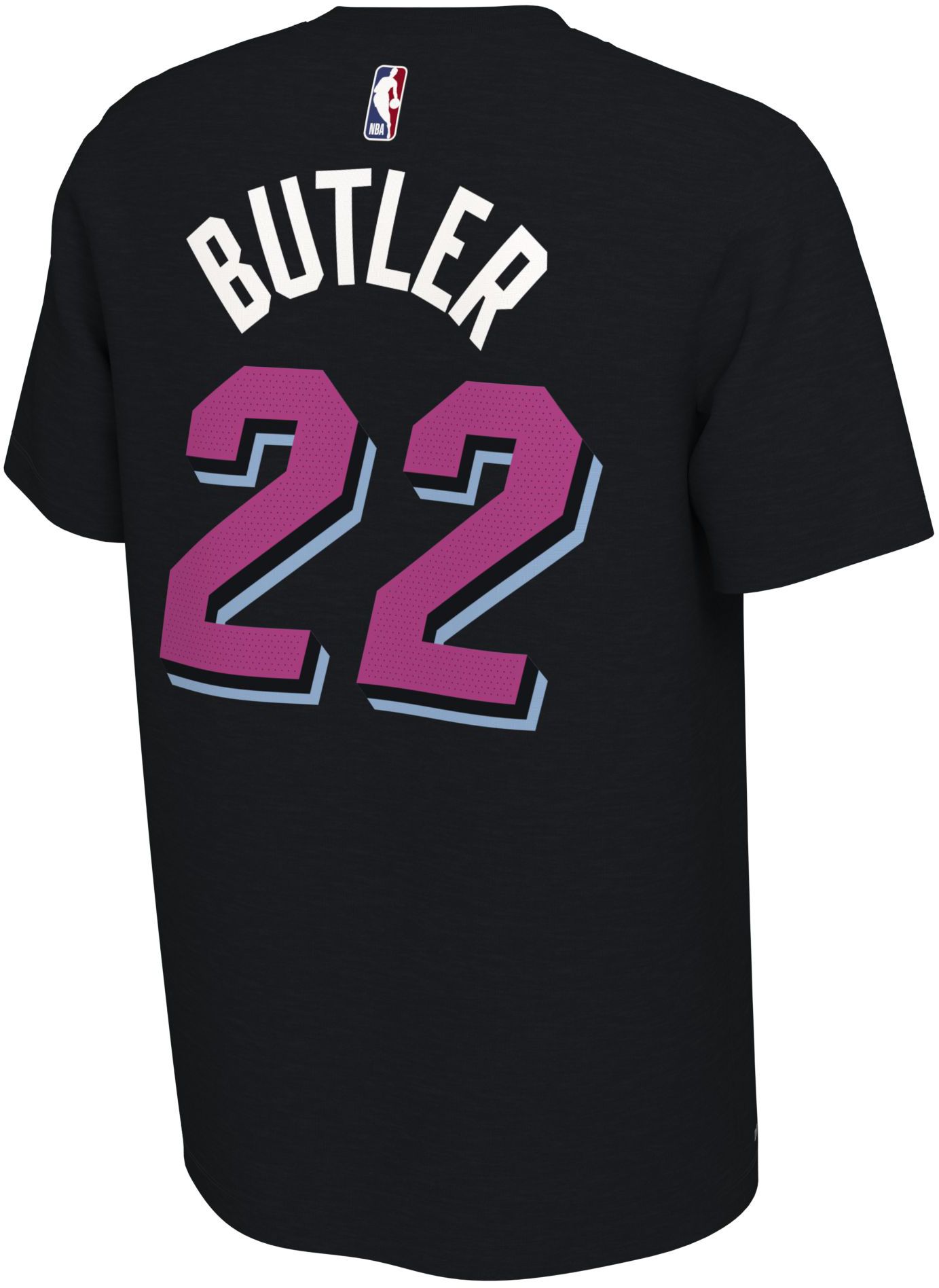 Nike Mens Miami Heat Jimmy Butler 22 Dri Fit City Edition T Shirt