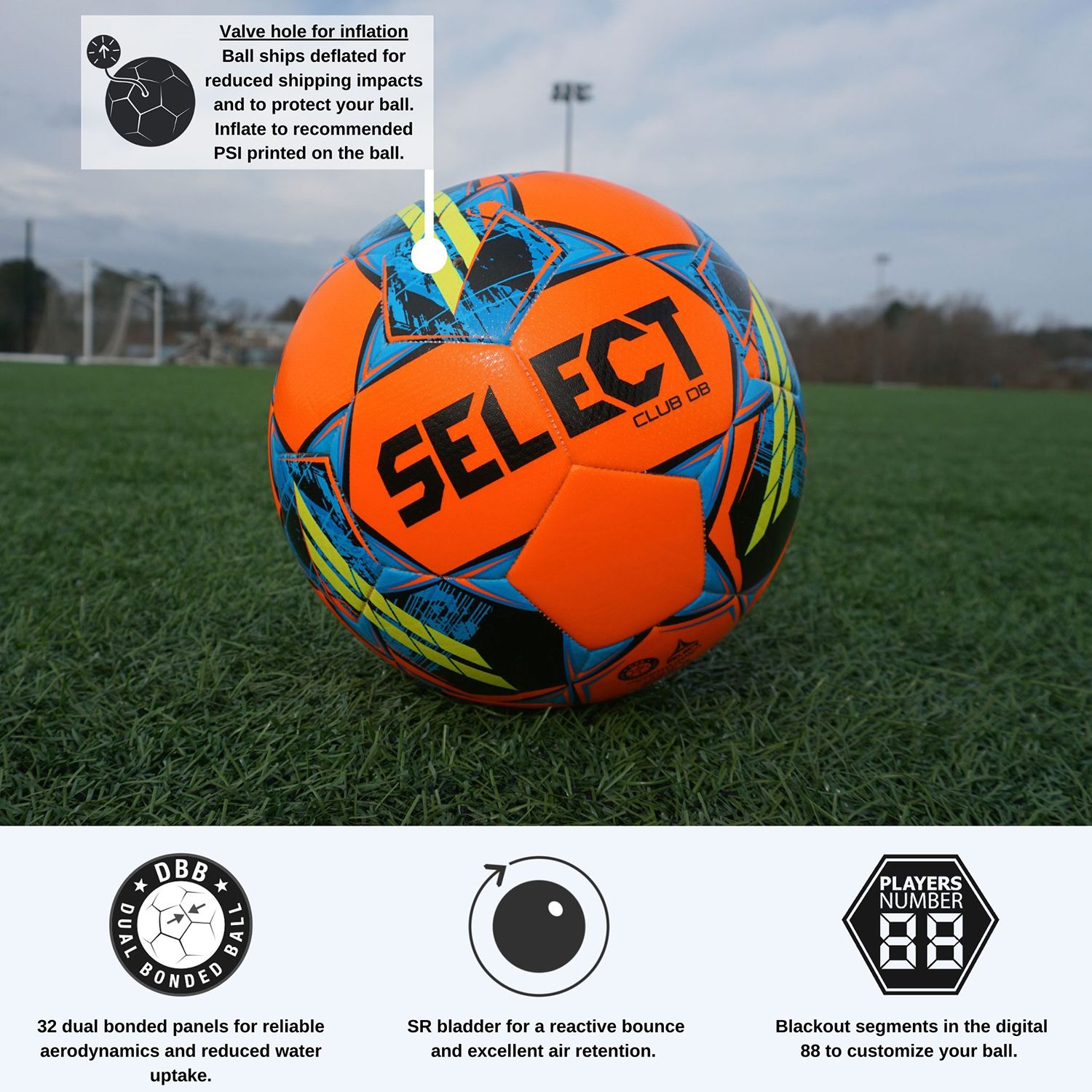 Select Club DB V22 Soccer Ball Dick's Sporting Goods