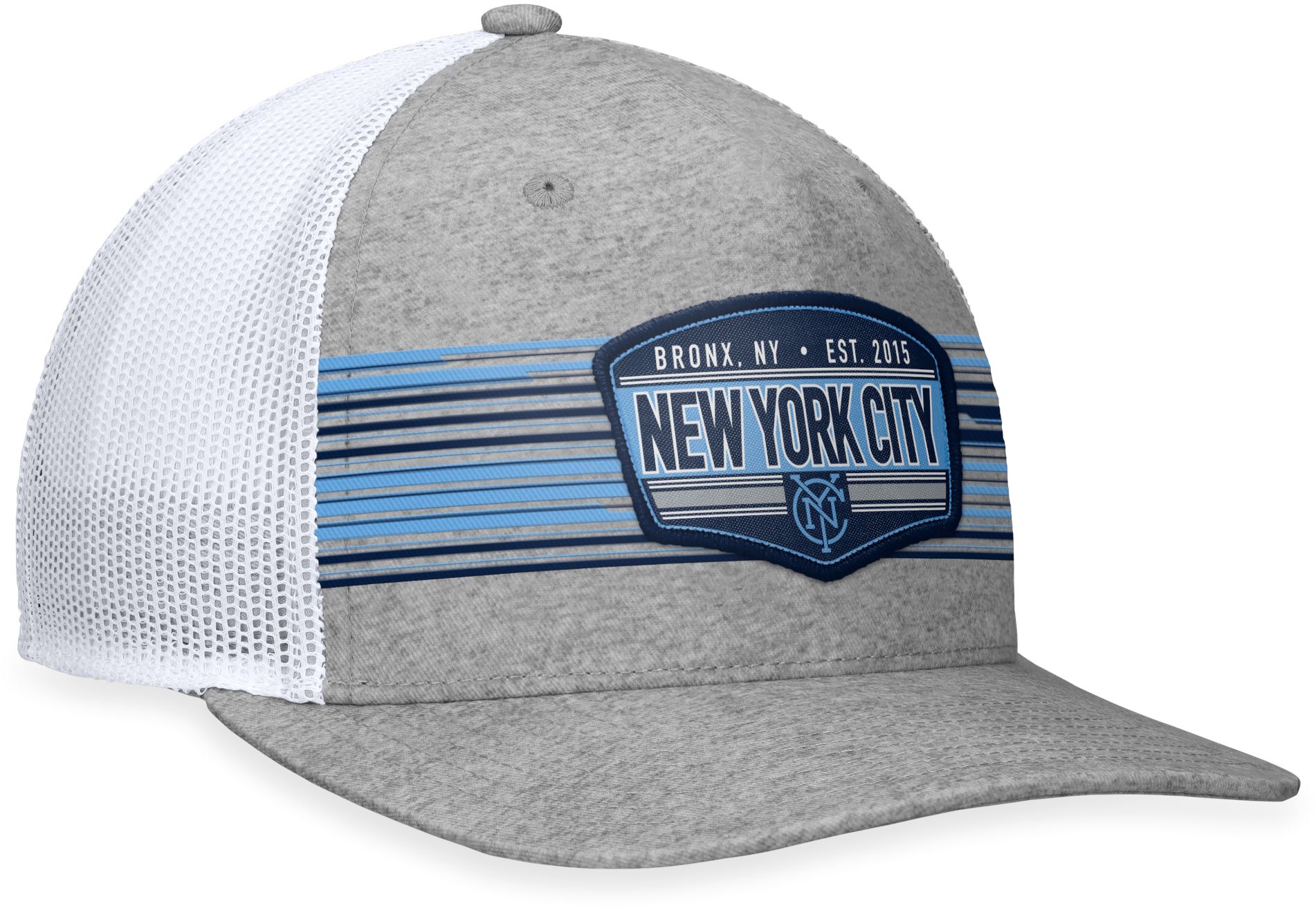 Dick's Sporting Goods MLS Adult New York City FC Stroke Grey Trucker ...