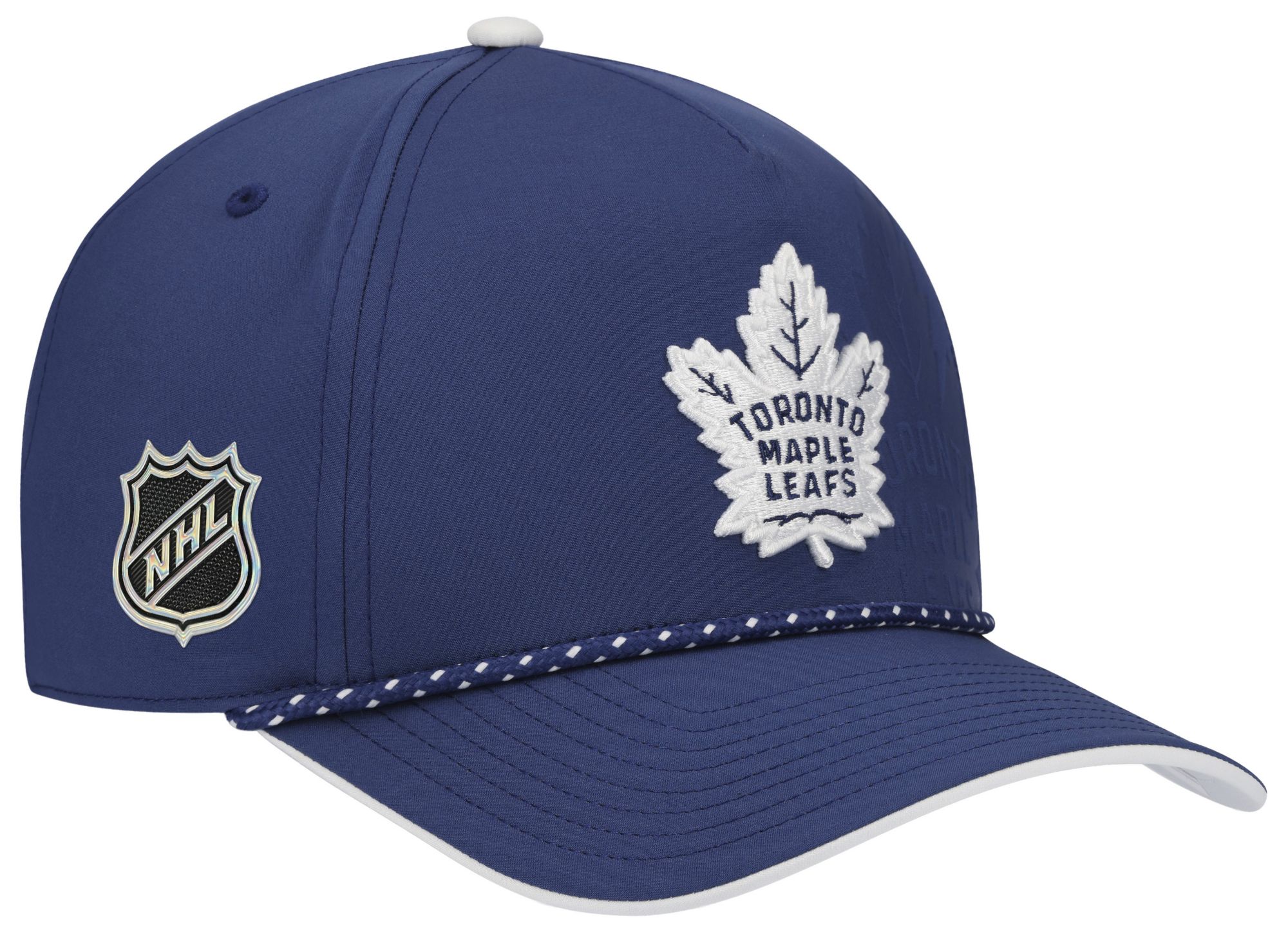 NHL Adult Toronto Maple Leafs Blue 2026 Draft A-Frame Snapback ...