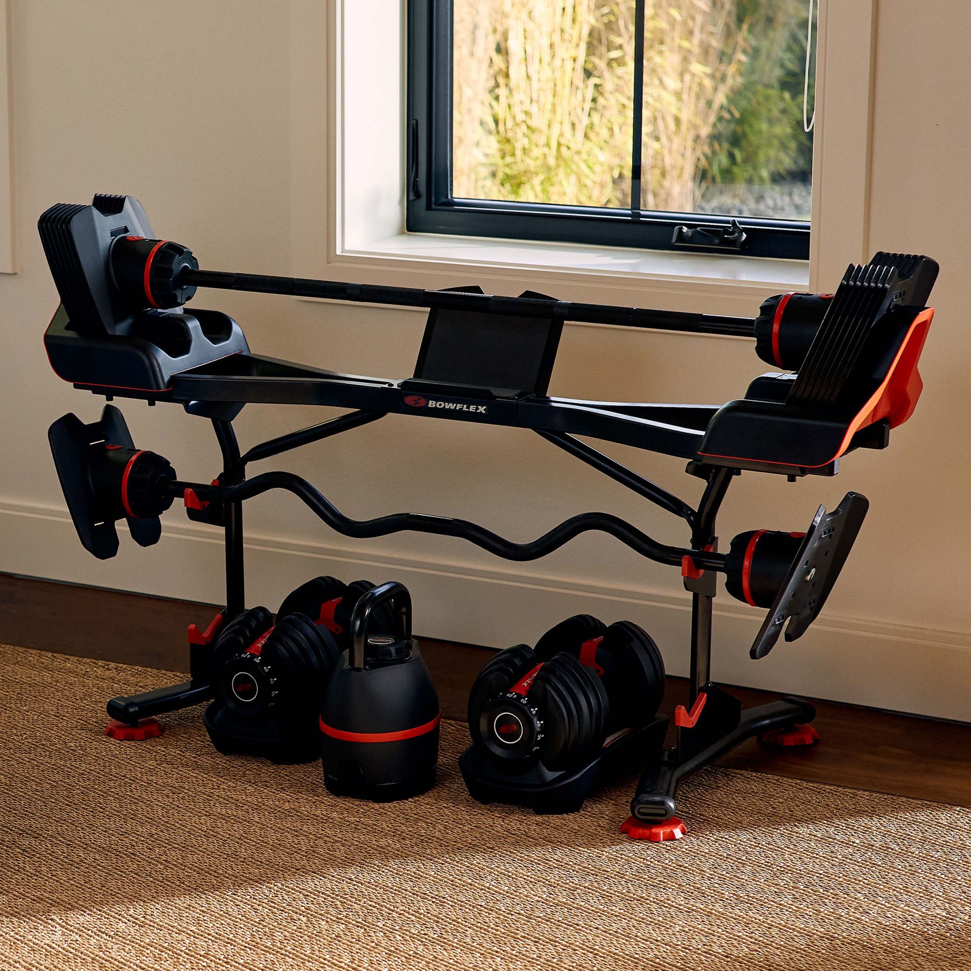 Bowflex SelectTech 2080 Stand with Media Rack | Dick's Sporting Goods