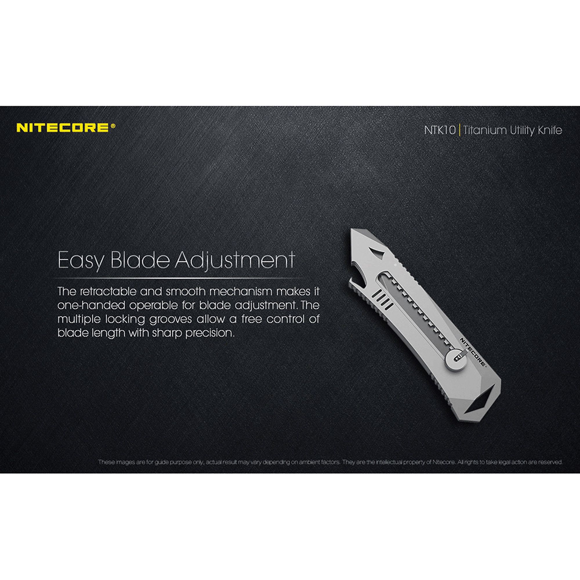 NITECORE NTK10 Titanium Utility Knife | Publiclands