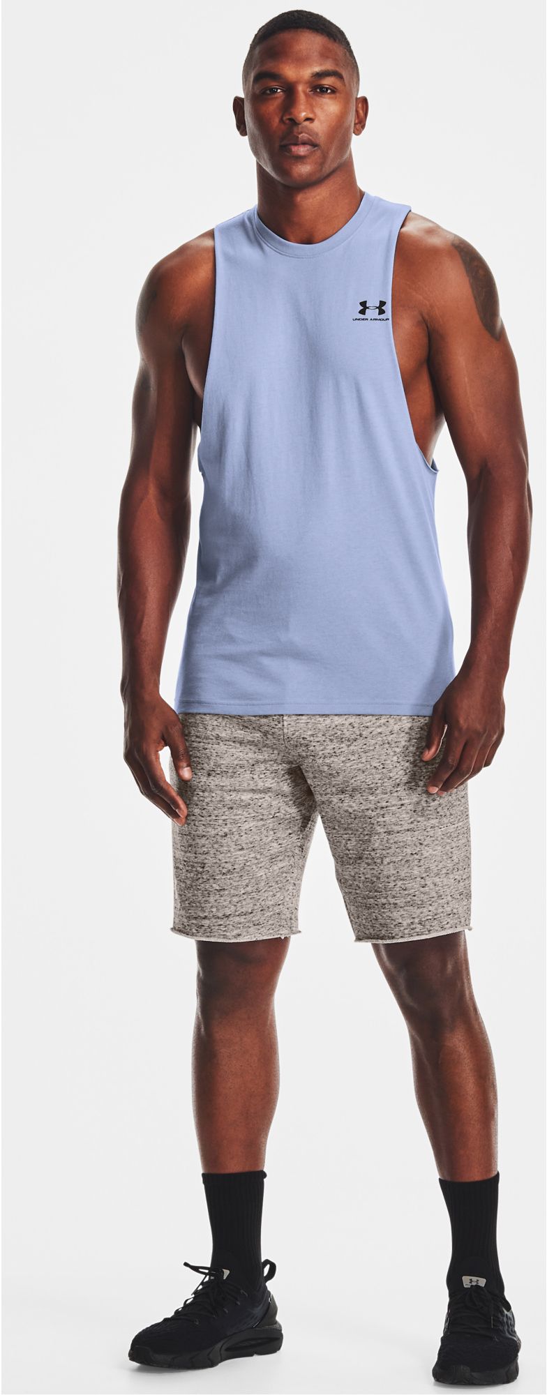 Under Armour Men's Left Chest Cut Off Tank Top | DICK'S Sporting Goods
