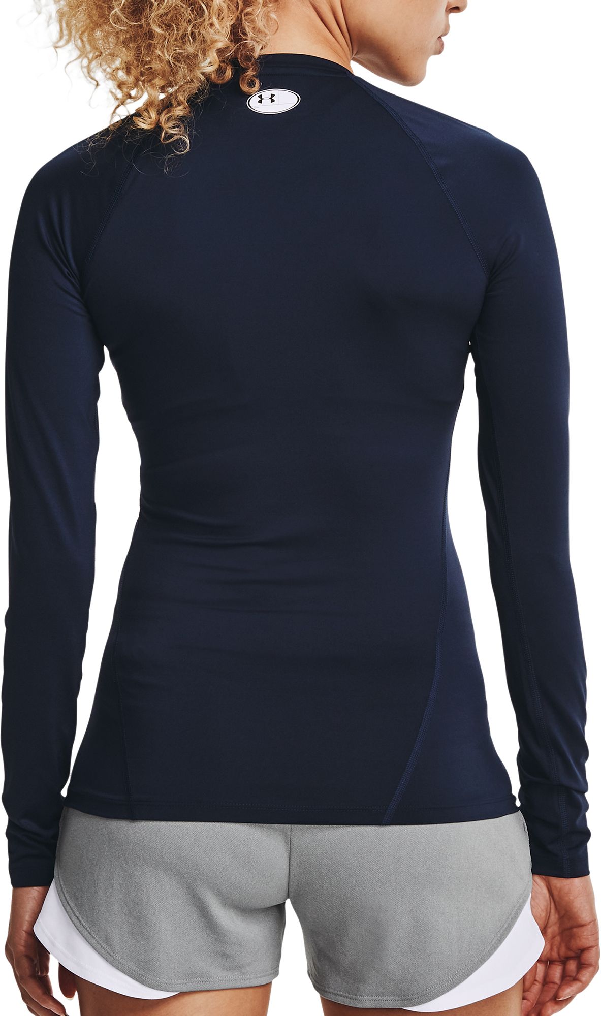 Under Armour Women's HeatGear Authentic Compression Long-Sleeve Shirt ...