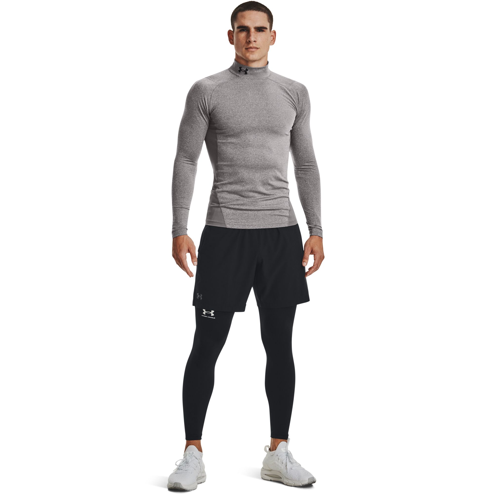 Under Armour Men's ColdGear Mock Neck Compression Shirt | DICK'S ...