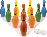 Champion Sports Multi-Color Plastic Bowling Pin Set | Dick's Sporting Goods