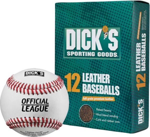DICK'S Sporting Goods Leather Baseballs - 12 Pack | Dick's Sporting Goods