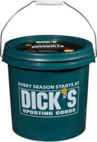 DICK'S Sporting Goods Bucket of 24 Leather Baseballs | Dick's Sporting ...