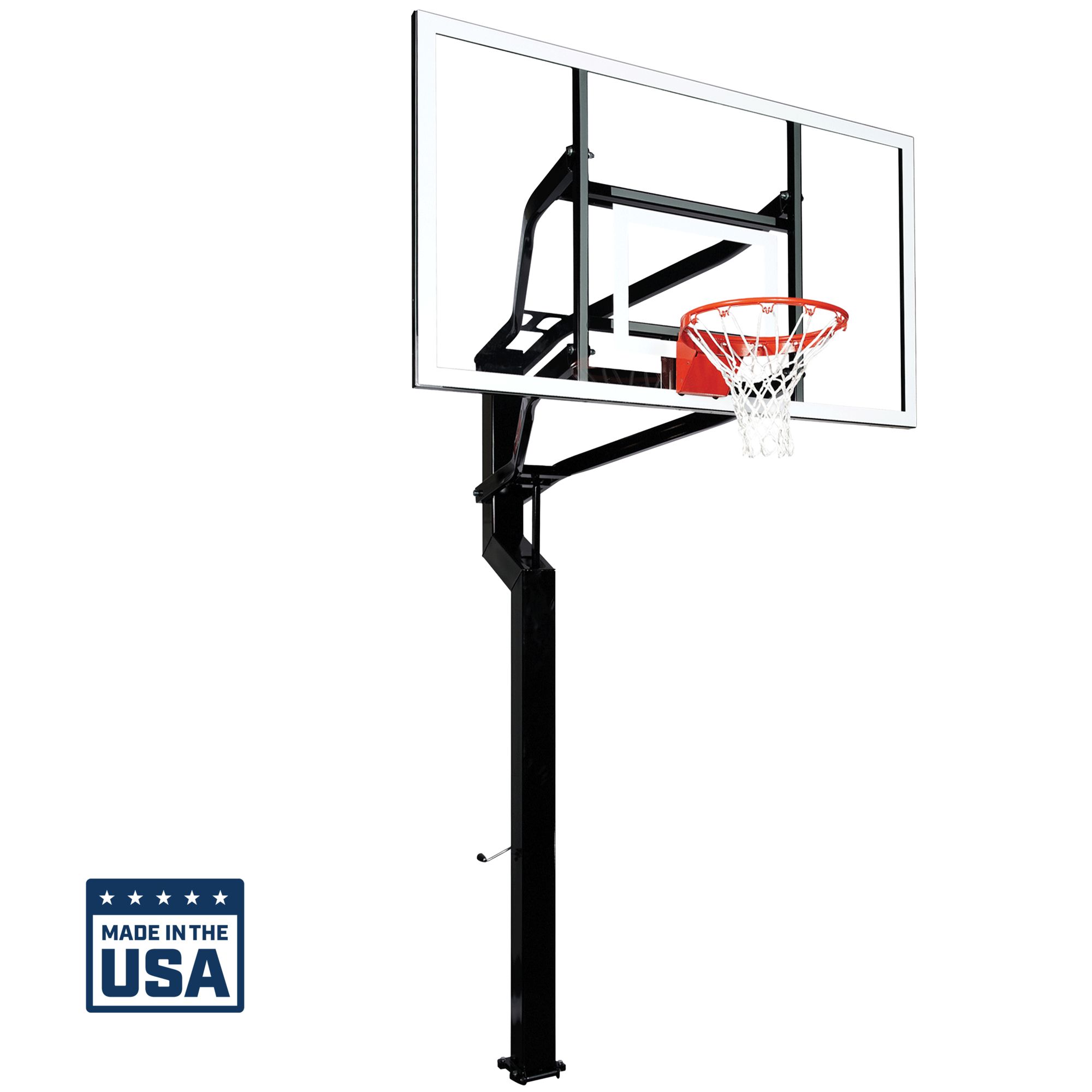 Bolt Down Basketball Hoop Signature Series Adjustable Basketball Hoops ...