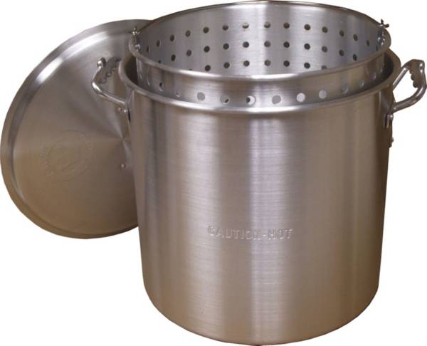 King Kooker 160 Quart Aluminum Pot with Basket and Lid | Dick's ...