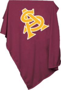 Logo Brands Arizona State Sun Devils 54'' x 84'' Sweatshirt Blanket ...