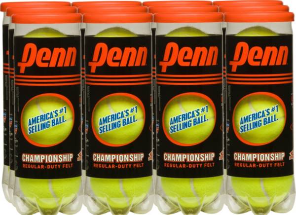 Penn Championship Regular Duty Tennis Balls - 12 Pack | Dick's Sporting ...