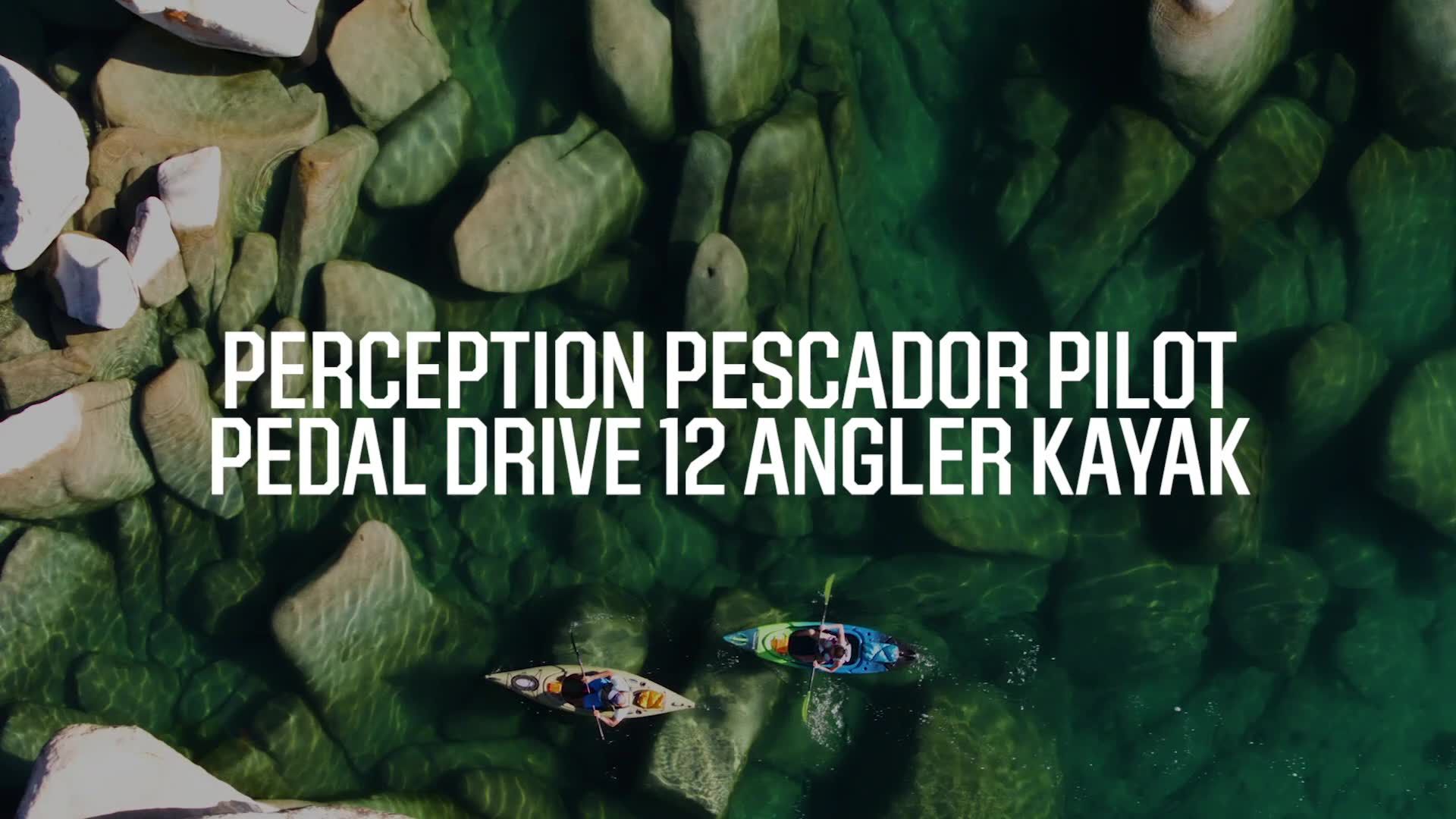 Perception Pescador Pilot Pedal Drive 12.0 Angler Kayak | DICK'S ...