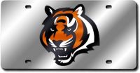 Rico Cincinnati Bengals Silver Laser Tag License Plate | Dick's ...