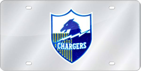 Rico San Diego Chargers Silver Retro Laser Tag License Plate | Dick's ...