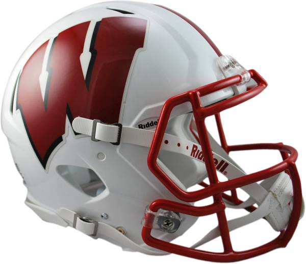 Riddell Wisconsin Badgers Speed Revolution Authentic Full-Size Football ...