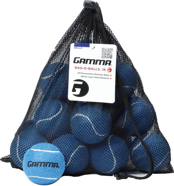GAMMA Bag-O-Balls Pressureless Tennis Balls - 18 Ball Pack | DICK'S ...
