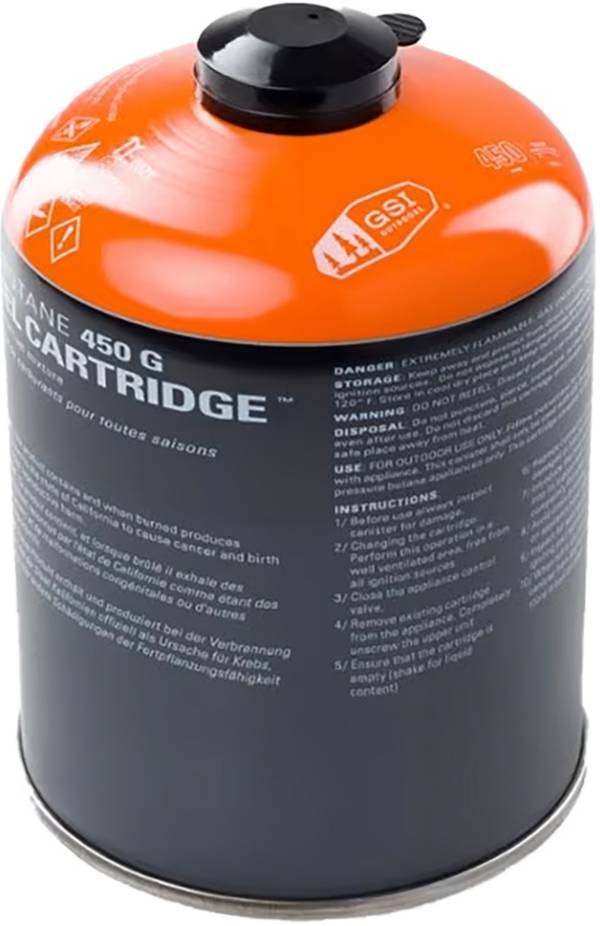 GSI Outdoors 450 Gram ISO-Butane Fuel Canister | Dick's Sporting Goods