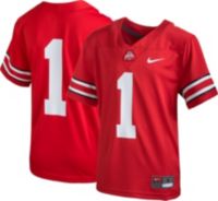 Nike Youth Ohio State Buckeyes #1 Scarlet Game Football Jersey | Dick's ...