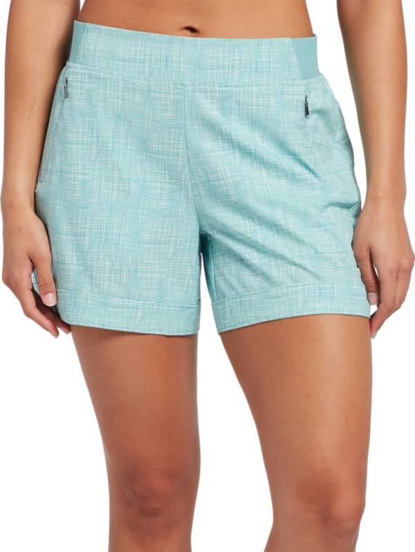 Calia By Carrie Underwood Womens Anywhere Print 5 Cuff Shorts Calia By Carrie Underwood