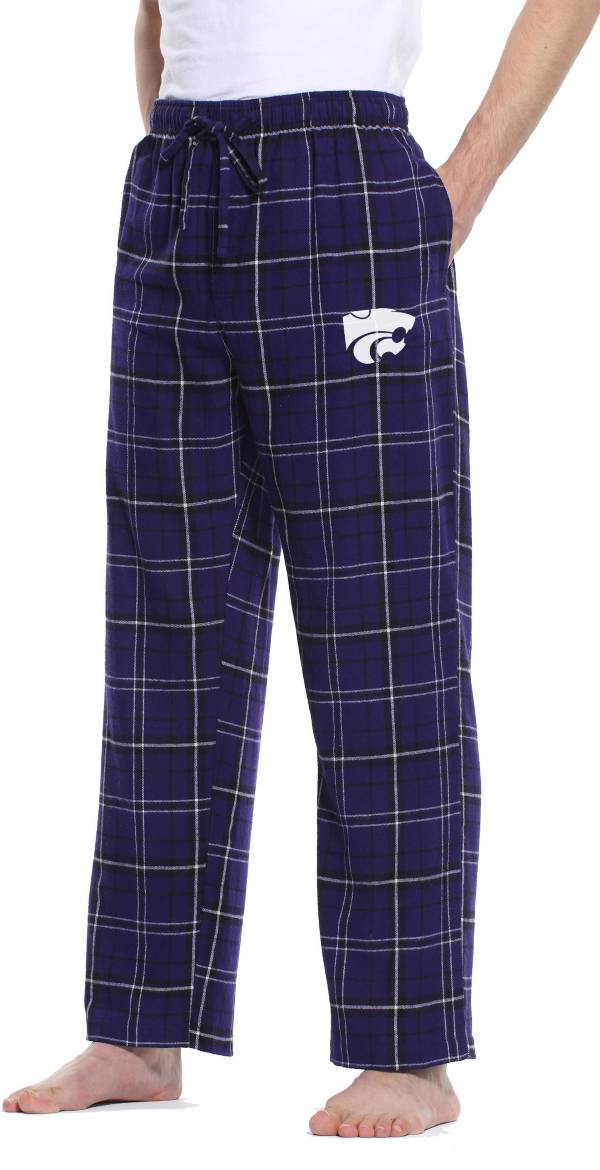 Concepts Sport Men's Kansas State Wildcats Purple/Black Ultimate Sleep ...
