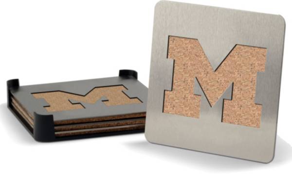 You the Fan Michigan Wolverines Coaster Set | Dick's Sporting Goods
