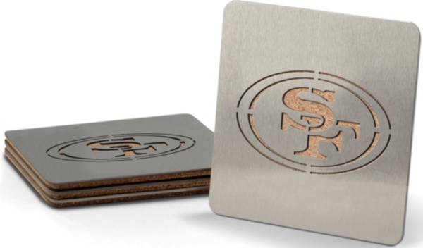 You the Fan San Francisco 49ers Coaster Set | Dick's Sporting Goods