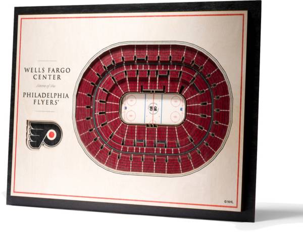 You The Fan Philadelphia Flyers 5 Layer Stadiumviews 3d Wall Art Dick