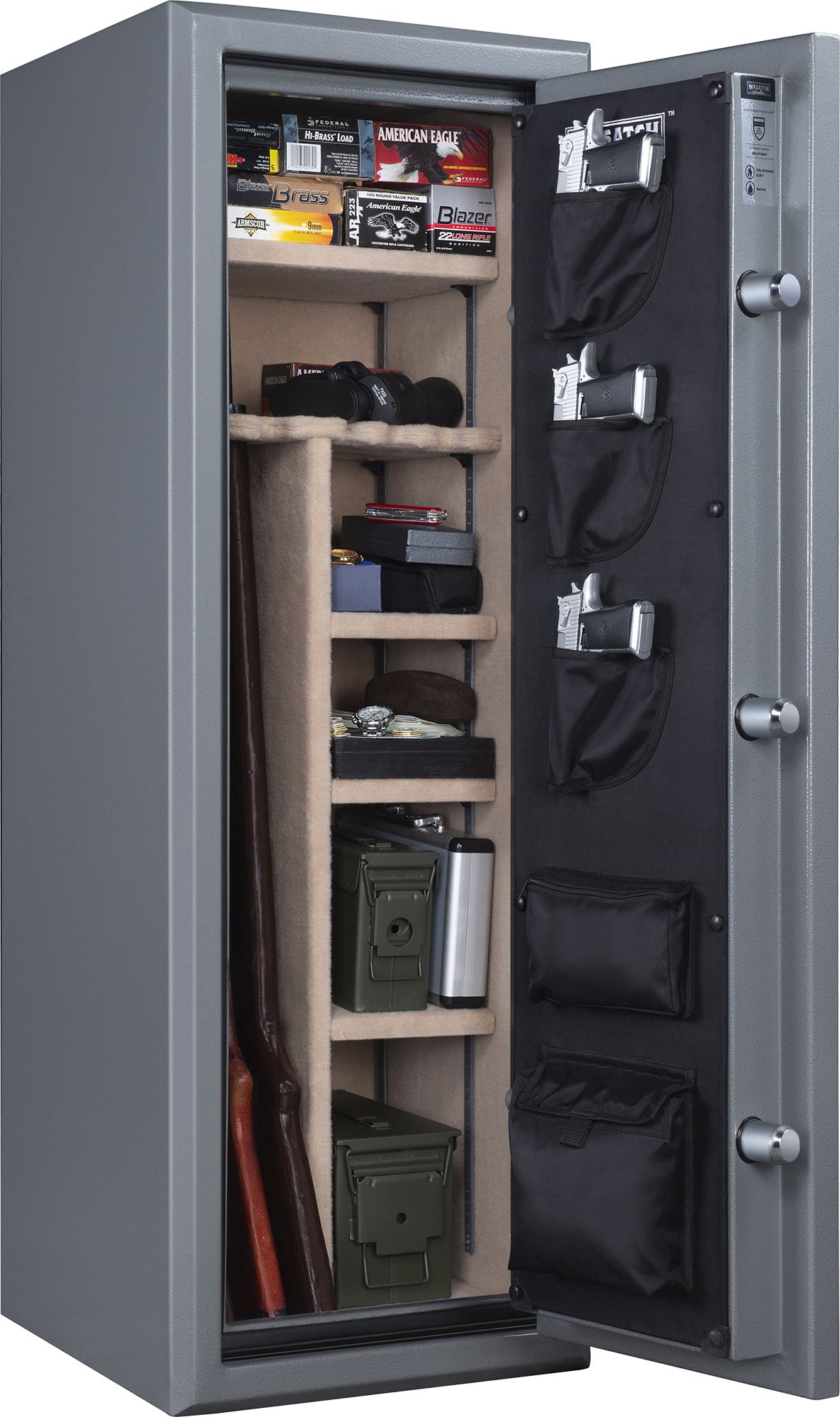 Wasatch 18 Gun Fire And Water Safe With Electronic Lock - Big Apple Buddy