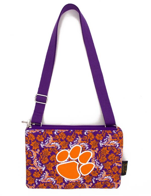 Eagles Wings Clemson Tigers Quilted Cotton Cross Body Purse | Dick's ...
