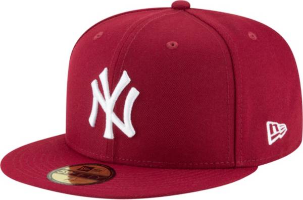 New Era Men's New York Yankees 59Fifty Basic Red Fitted Hat | Dick's ...