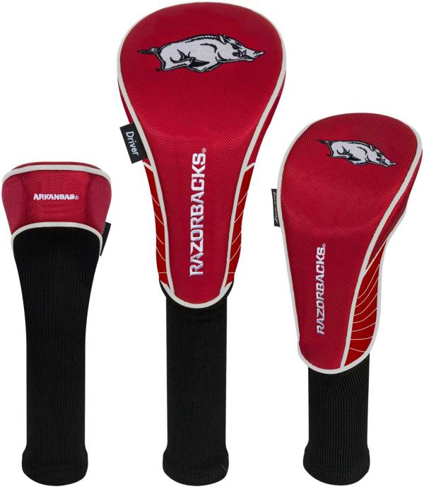 Team Effort Arkansas Razorbacks Headcovers - 3 Pack | Golf Galaxy