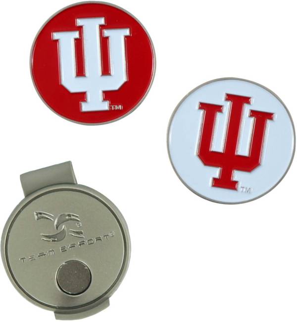 Team Effort Indiana Hoosiers Hat Clip and Ball Markers Set | Golf Galaxy
