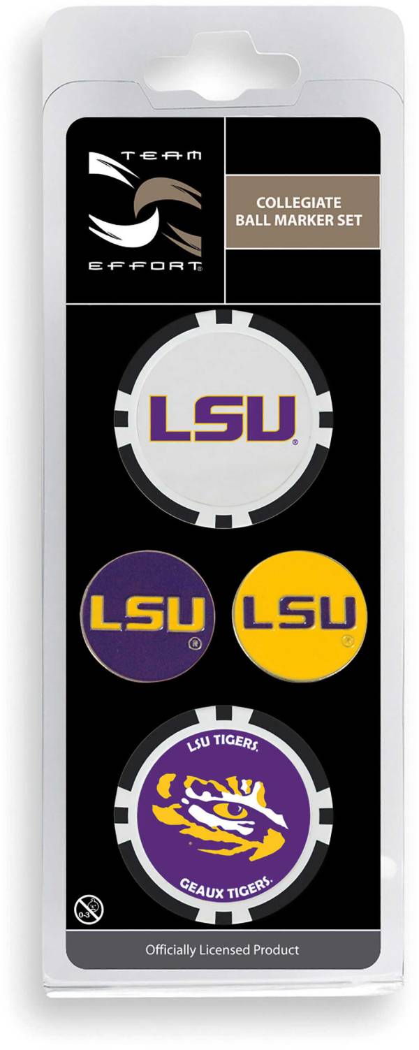 Team Effort LSU Tigers Ball Marker Set | Dick's Sporting Goods