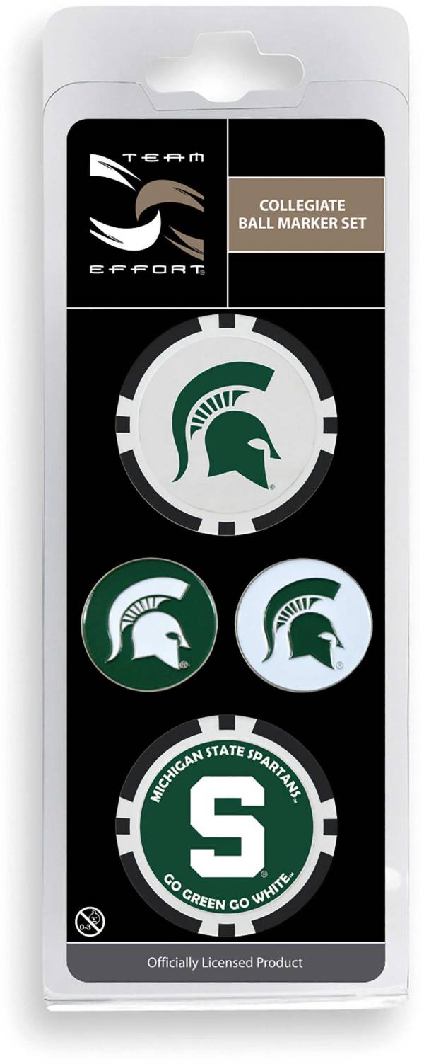 Team Effort Michigan State Spartans Ball Marker Set | Golf Galaxy