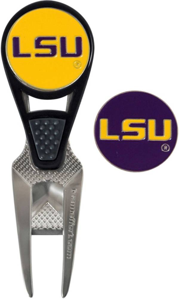 Team Effort LSU Tigers CVX Divot Tool and Ball Marker Set | Golf Galaxy