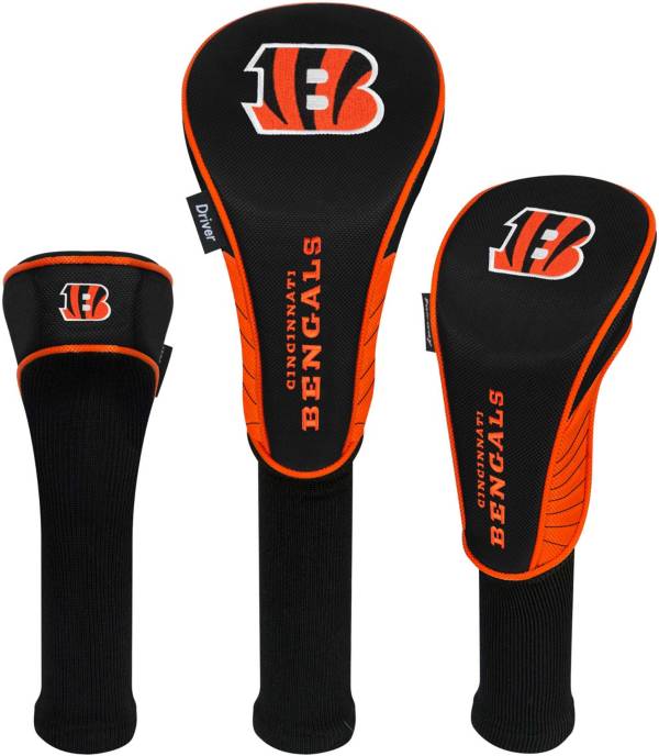 Team Effort Cincinnati Bengals Headcovers - 3 Pack | Golf Galaxy