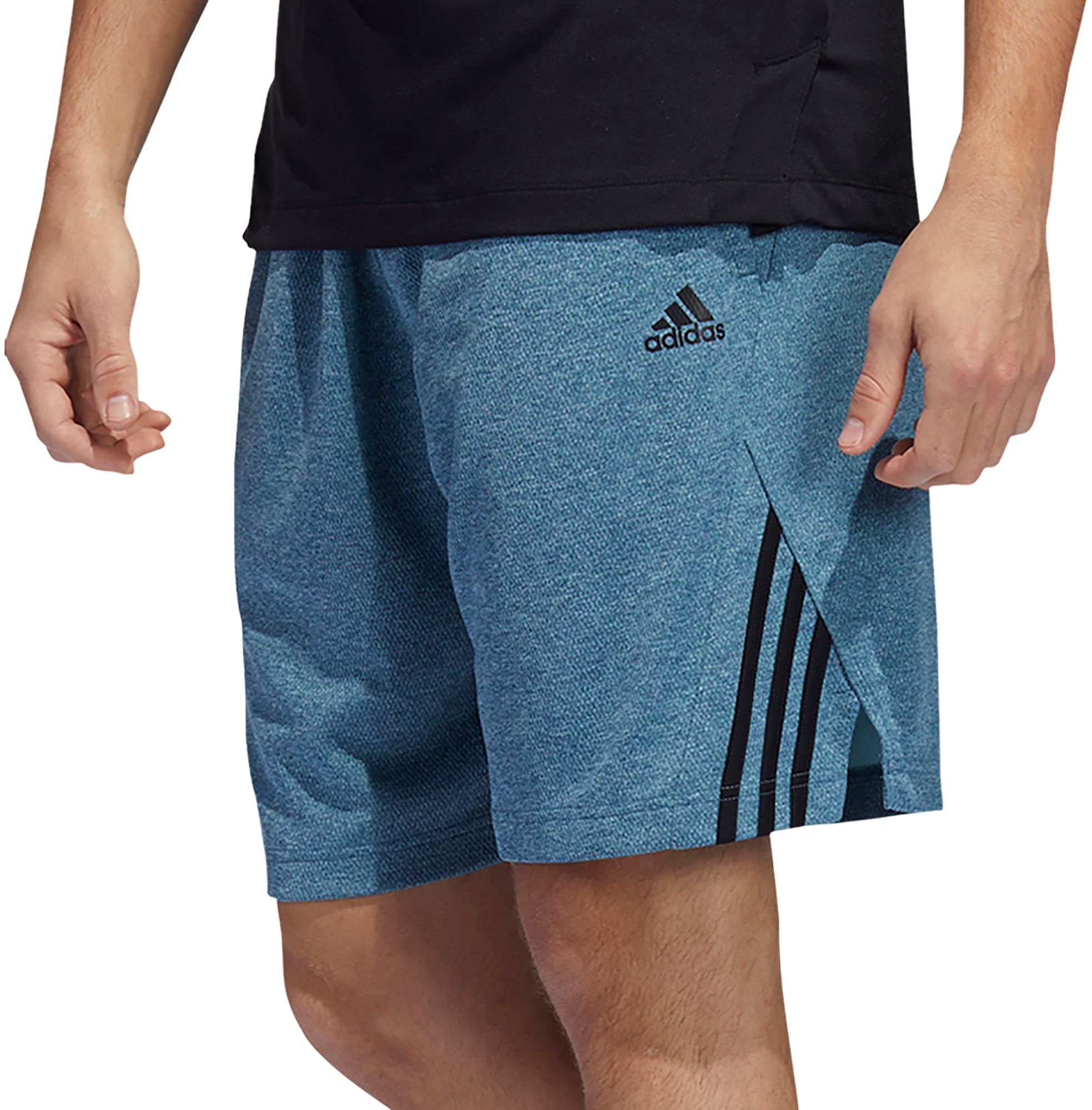 Adidas Men's Axis 20 Knit Textured Traning Shorts - Big Apple Buddy