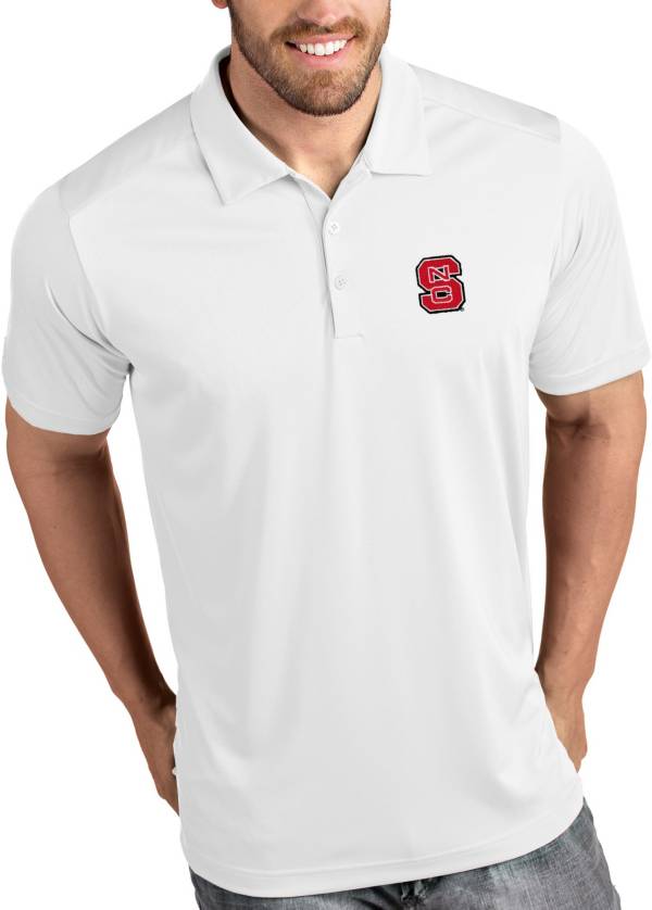 Antigua Men's NC State Wolfpack Tribute Performance White Polo | Dick's ...