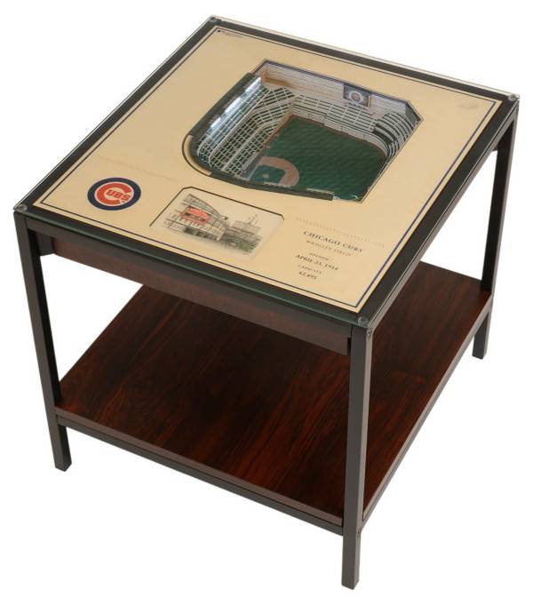 You The Fan Chicago Cubs 25-Layer StadiumViews Lighted End Table | Dick ...