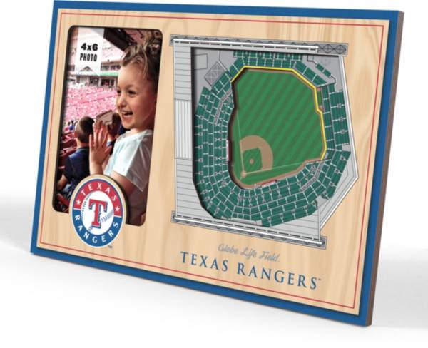 You the Fan Texas Rangers 3D Picture Frame | Dick's Sporting Goods