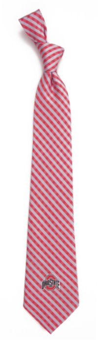 Eagles Wings Ohio State Buckeyes Gingham Necktie | Dick's Sporting Goods