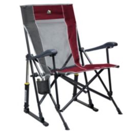 GCI Outdoor Roadtrip Rocker Chair Black Pewter