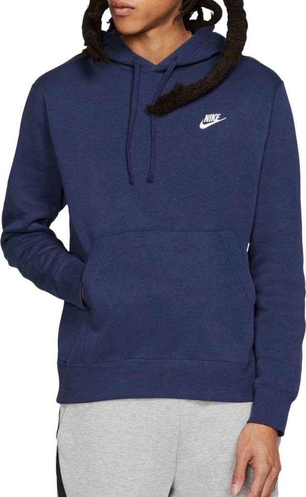 Nike Mens Sportswear Club Fleece Hoodie Regular And Big And Tall
