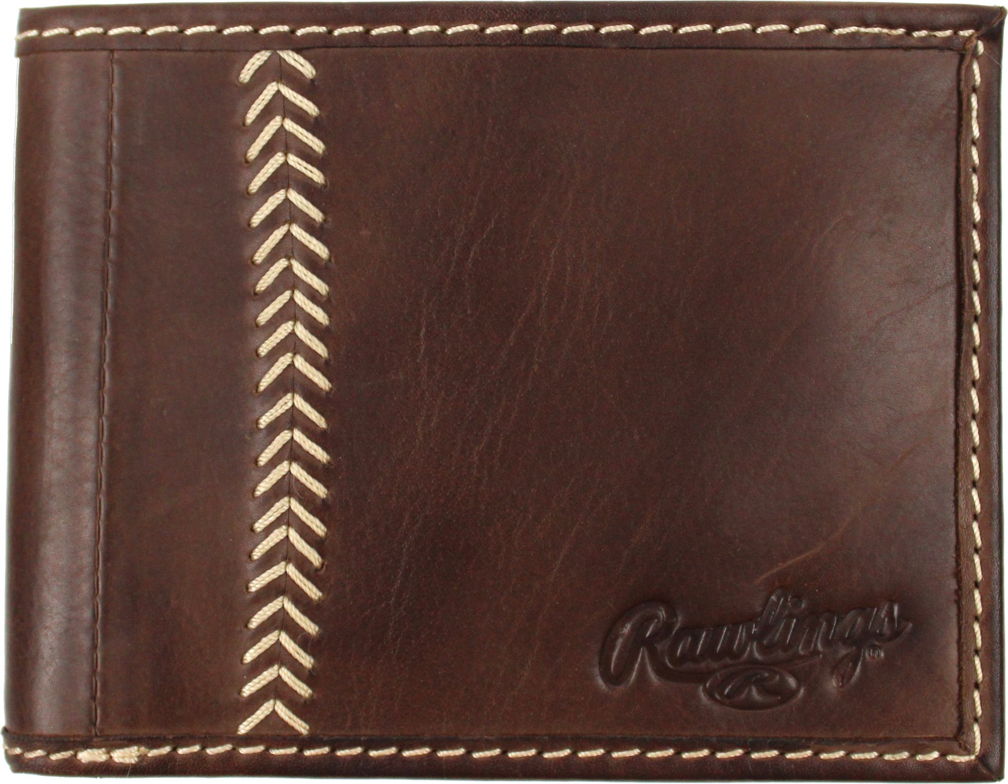 Rawlings Baseball Stitch Leather Bi-Fold Wallet | DICK'S Sporting Goods