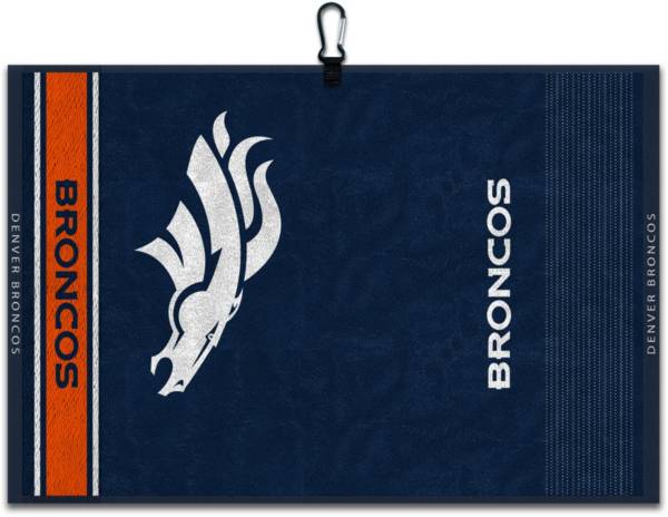 Team Effort Denver Broncos Embroidered Face-Club Golf Towel | Dick's ...