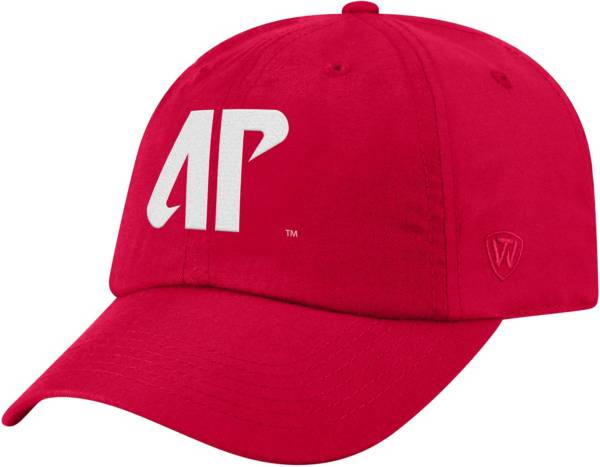 Top of the World Men's Austin Peay Governors Red Staple Adjustable Hat ...