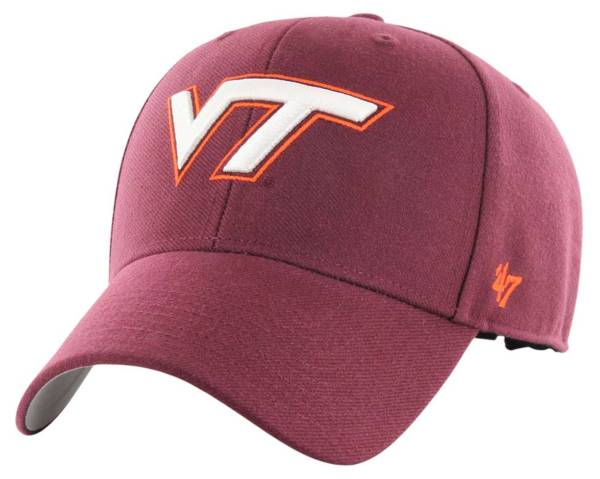 ‘47 Men's Virginia Tech Hokies Maroon MVP Adjustable Hat | Dick's ...