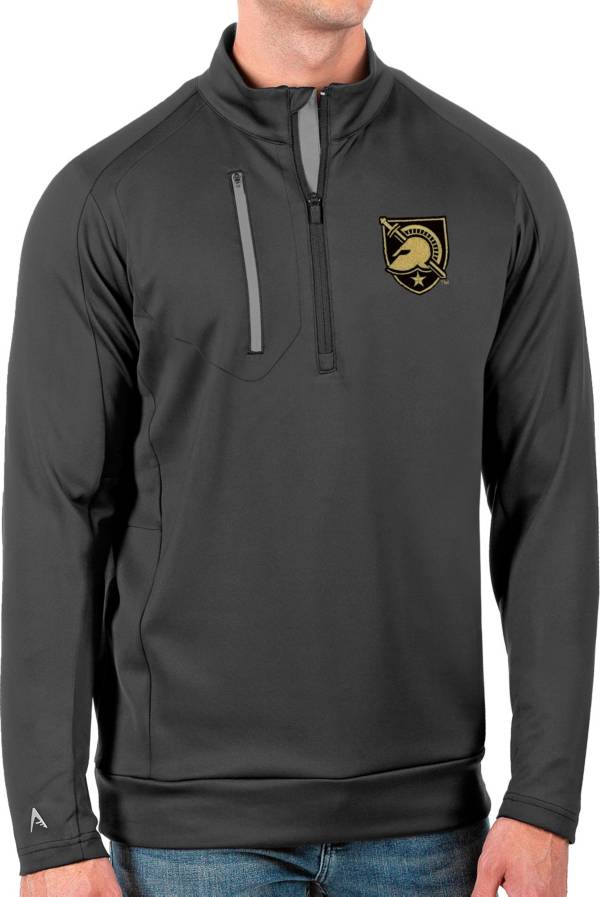 Antigua Men's Army West Point Black Knights Grey Generation Half-Zip ...
