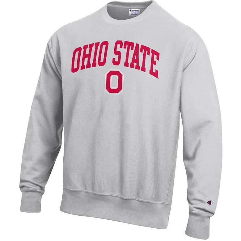 Champion Men's Ohio State Buckeyes Reverse Weave Crew Champion Men's Ohio State Buckeyes Reverse Weave Crew